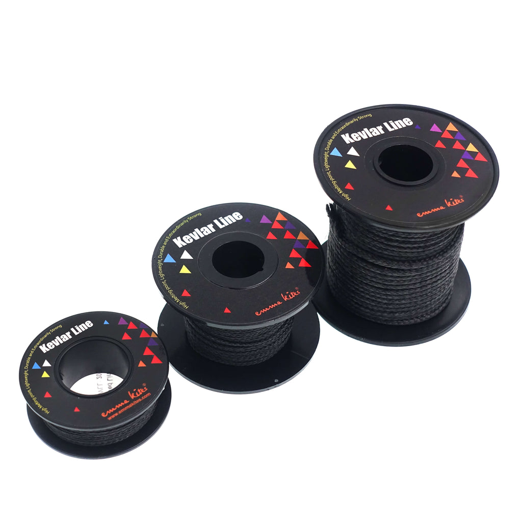 50~1800Lb Black Kevlar Line Braided Cords – Emmakites